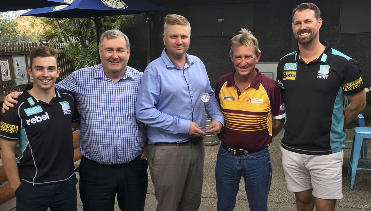 Shaun bowled over by cricket volunteer award – Bundaberg Now