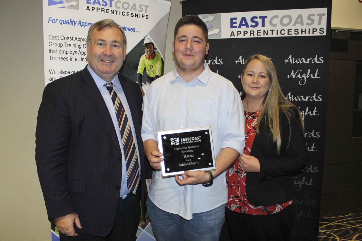Apprentices and trainees recognised at awards night – Bundaberg Now