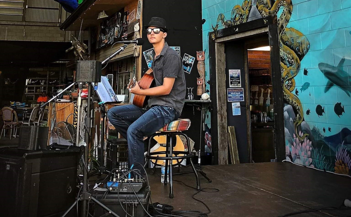 Braydon Symes gets the feel-good music flowing – Bundaberg Now