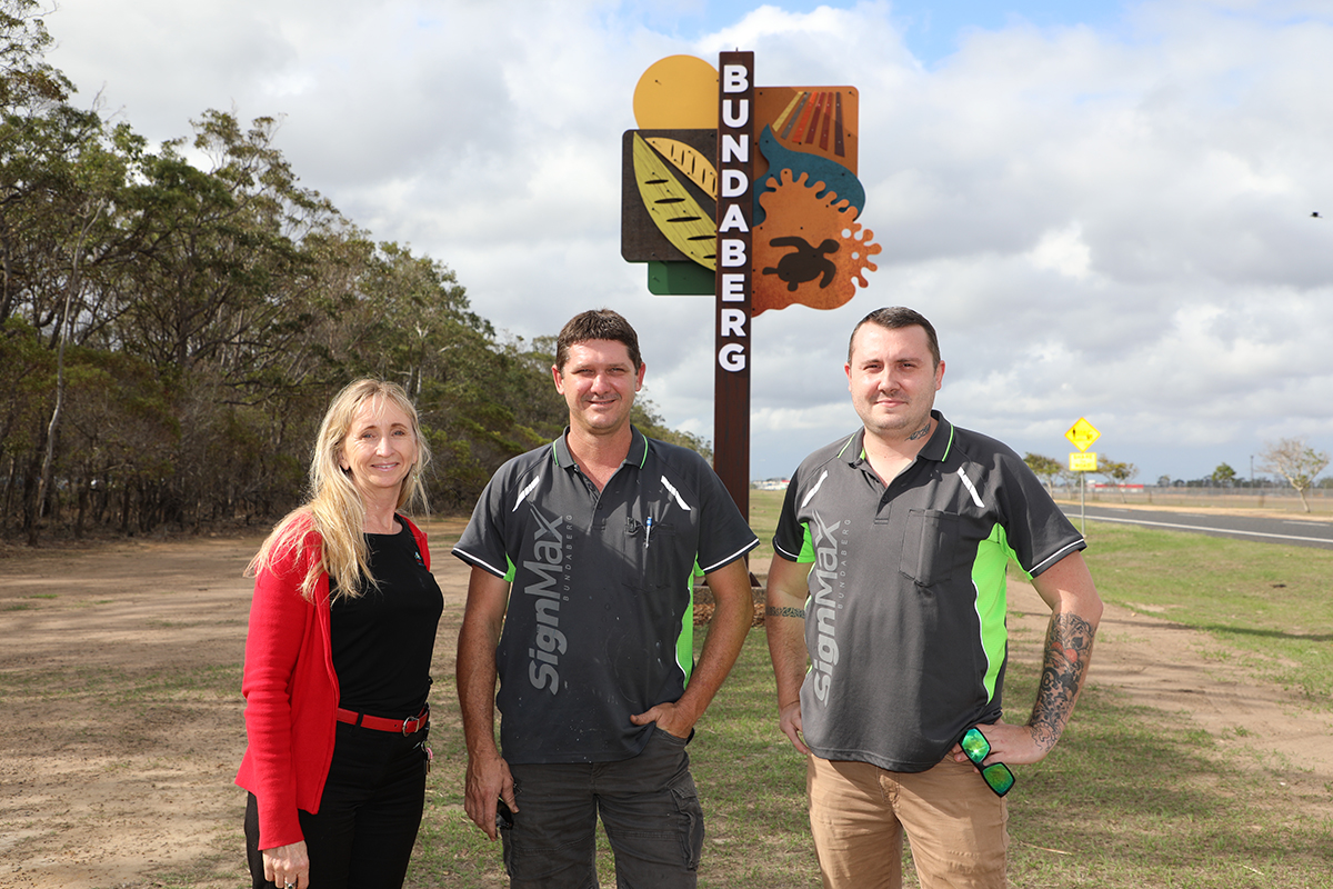 New entry signs highlight local talent – Bundaberg Now