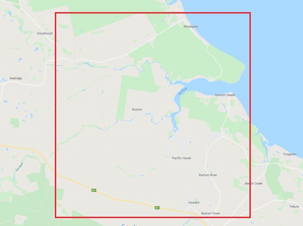 Grass fire near Woodgate and Walkers Point – Bundaberg Now