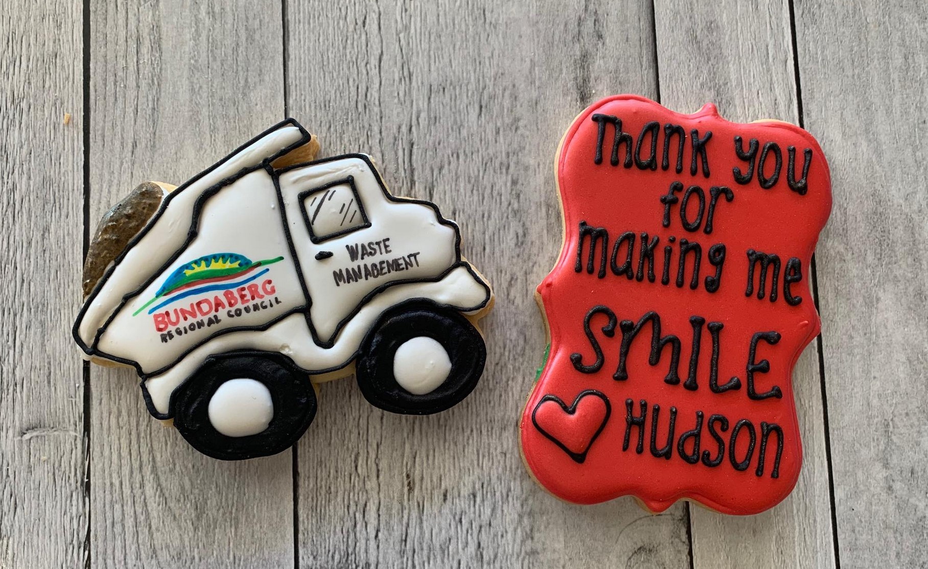 Cookies gifted to Council garbo for festive season – Bundaberg Now