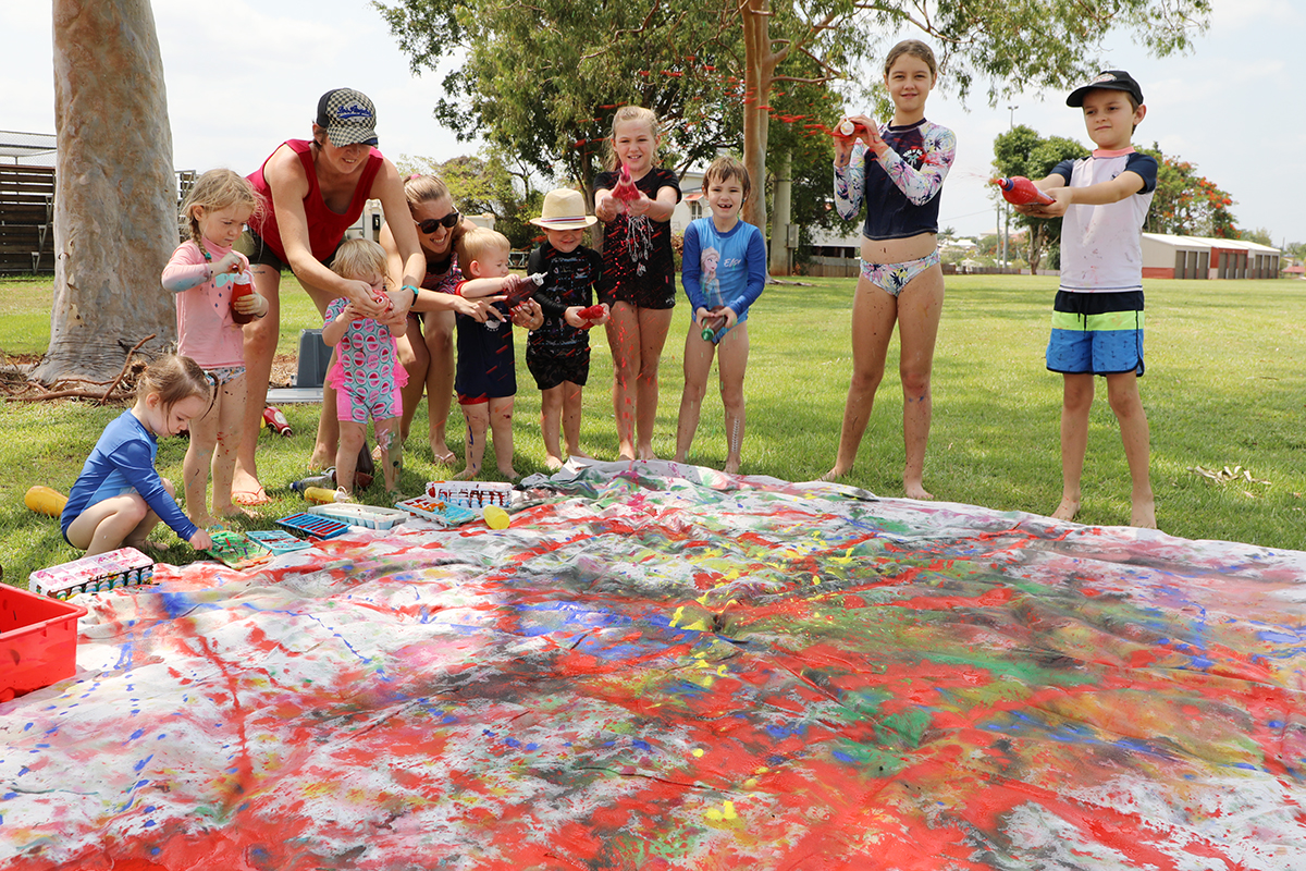 Kids beat the heat with water play fun – Bundaberg Now
