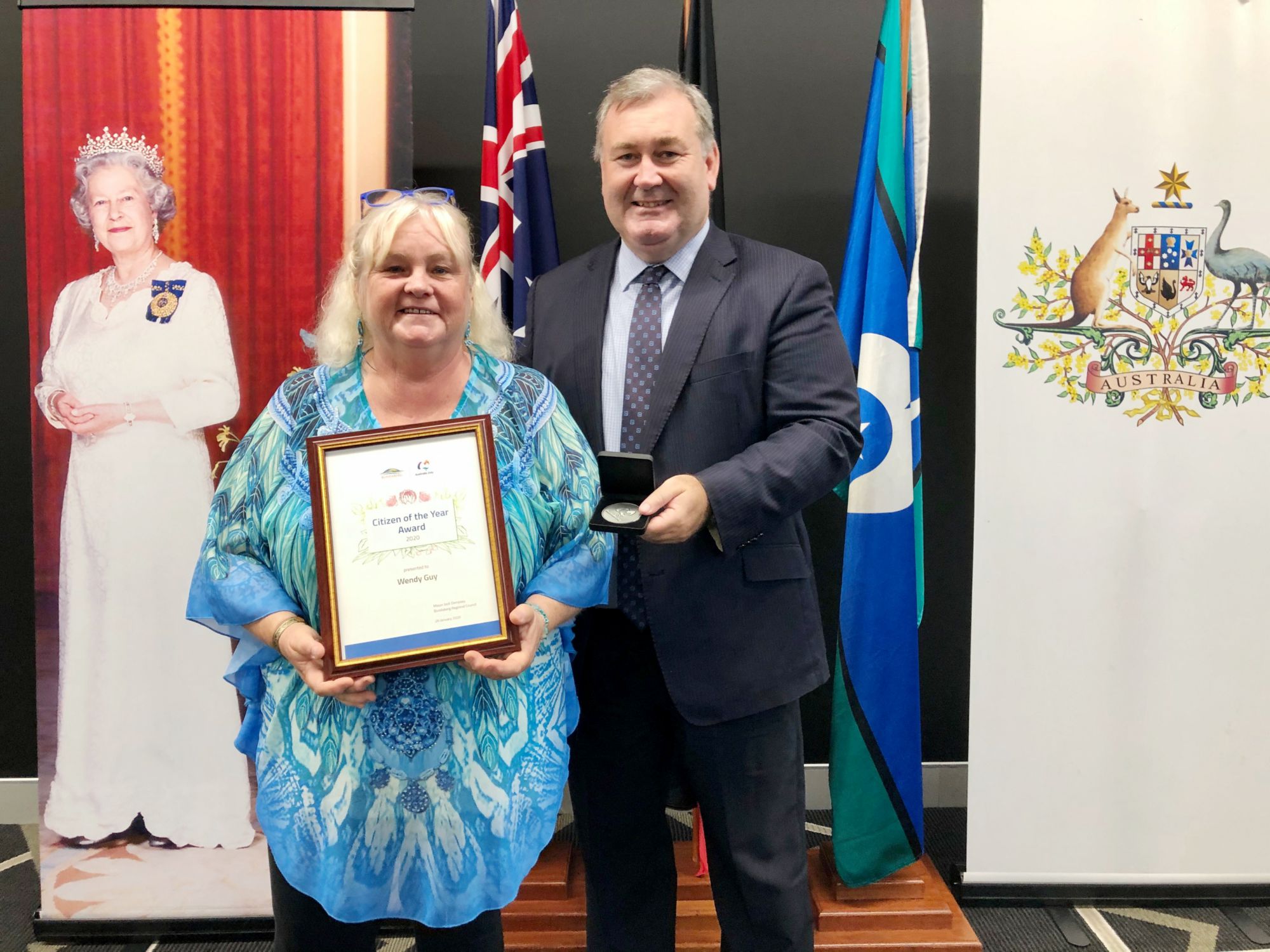 Gin Gin icon Wendi Guy named Citizen of the Year – Bundaberg Now