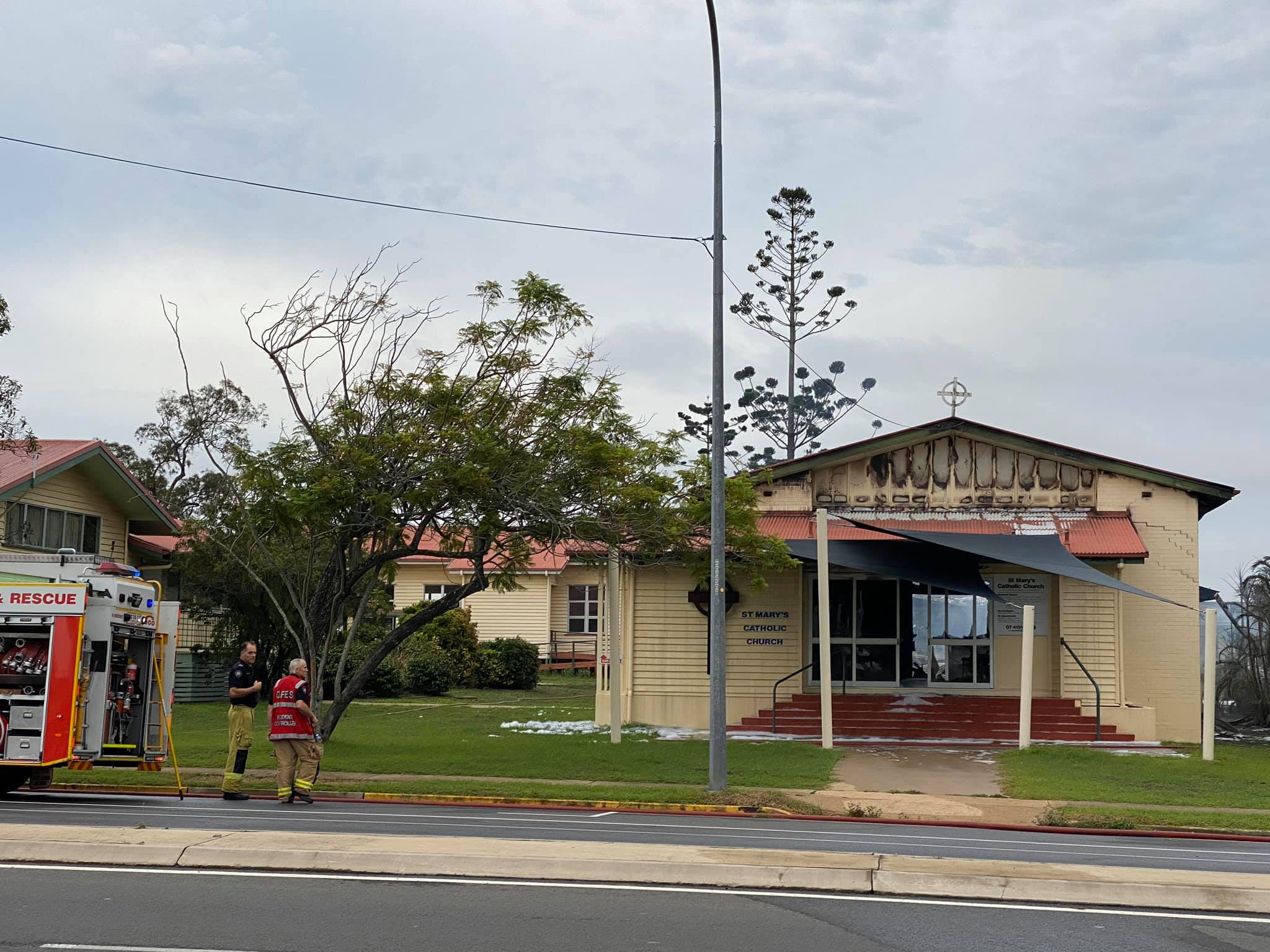 St Mary's community spirit survives Church fire – Bundaberg Now