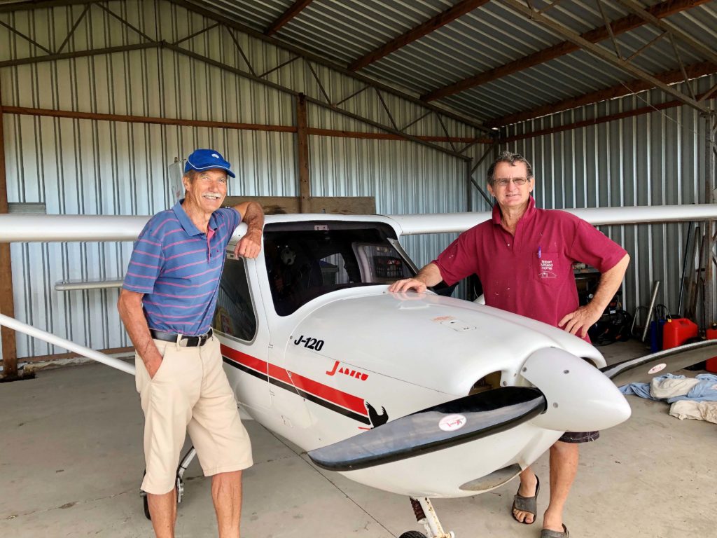Geoff finds open skies great for social distancing – Bundaberg Now