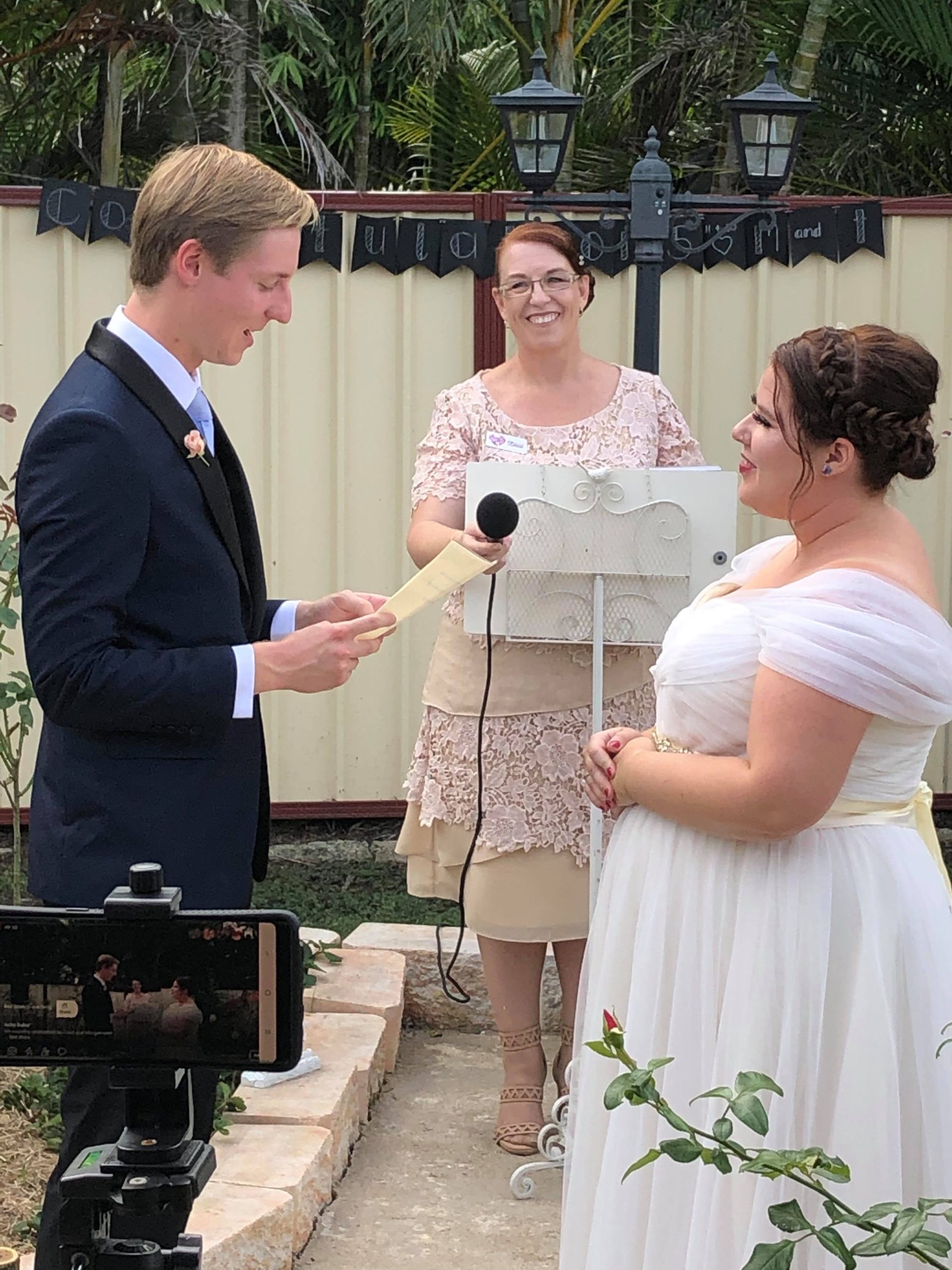 Intimate virtual wedding due to Coronavirus – Bundaberg Now