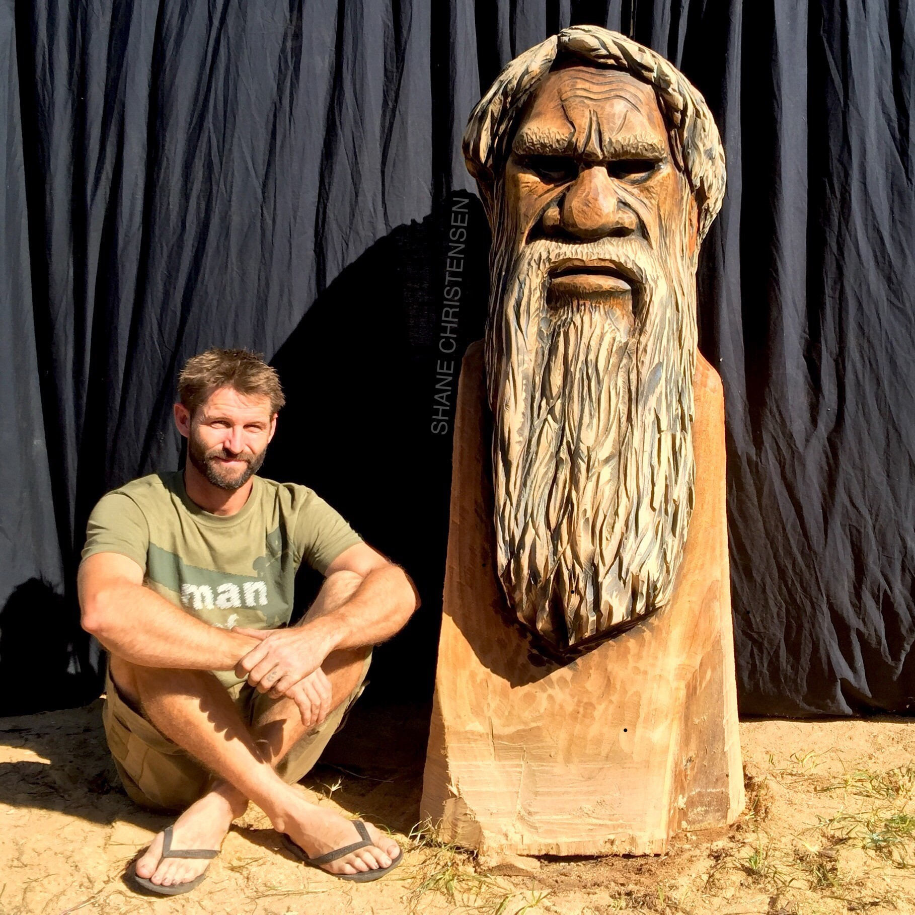 Shane Christensen is carving a living – Bundaberg Now