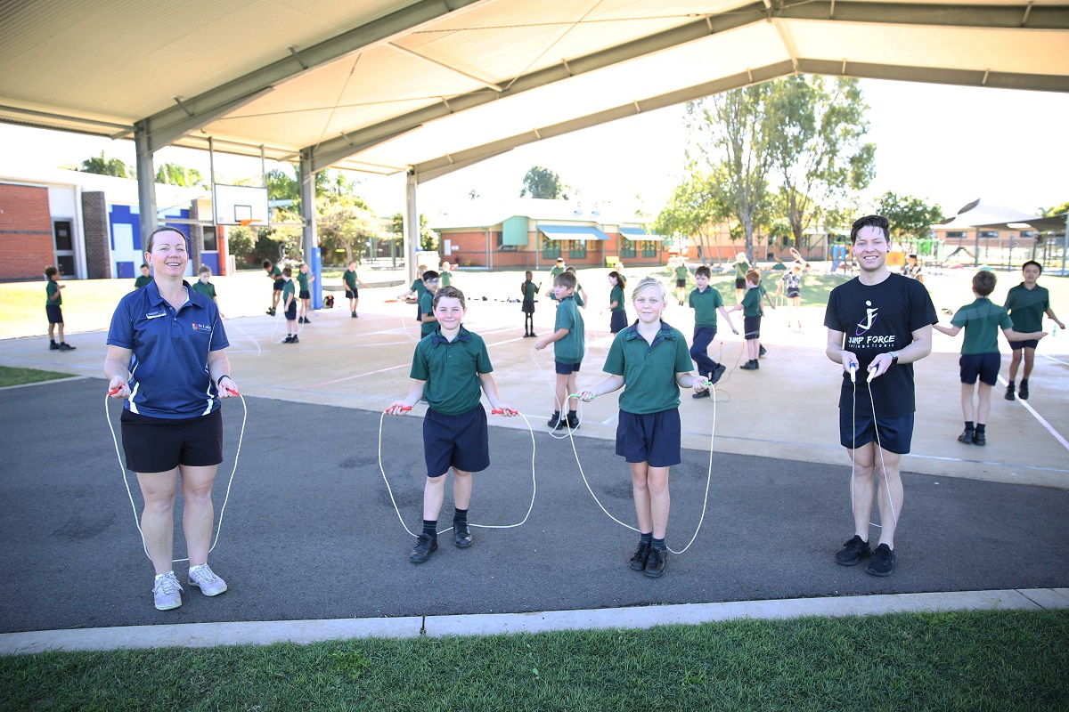 St Luke’s skip up a storm in heart fundraiser – Bundaberg Now