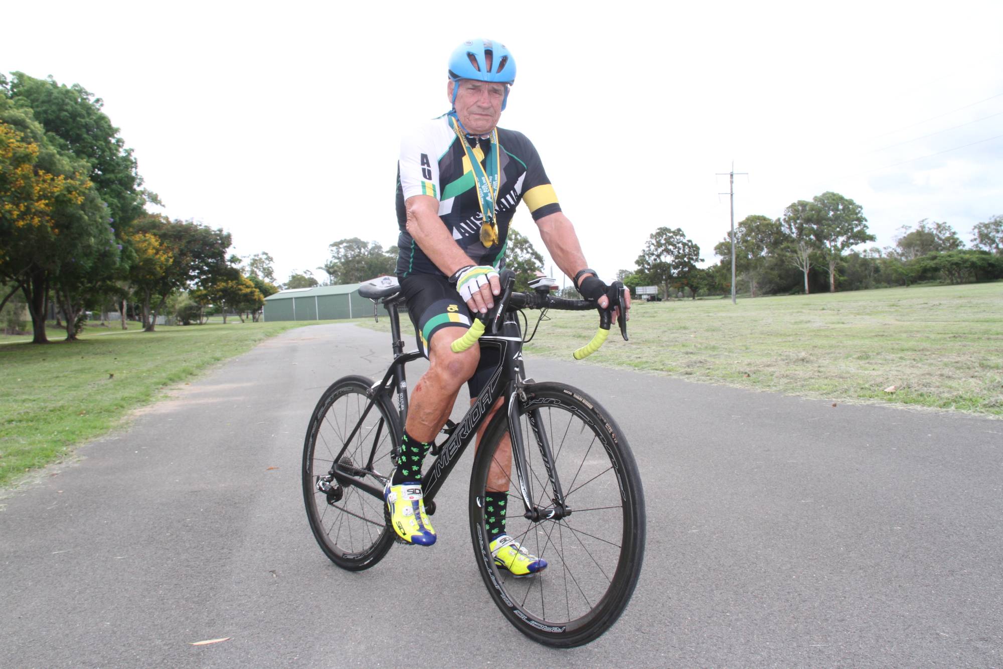 John Hampson pedals to road cycling gold – Bundaberg Now