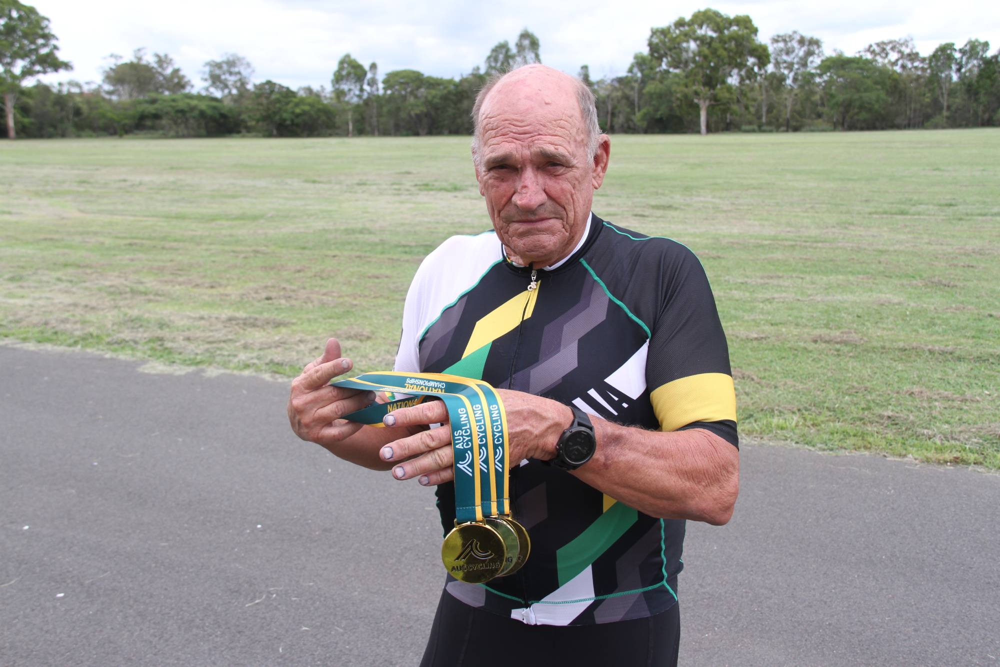 John Hampson pedals to road cycling gold – Bundaberg Now
