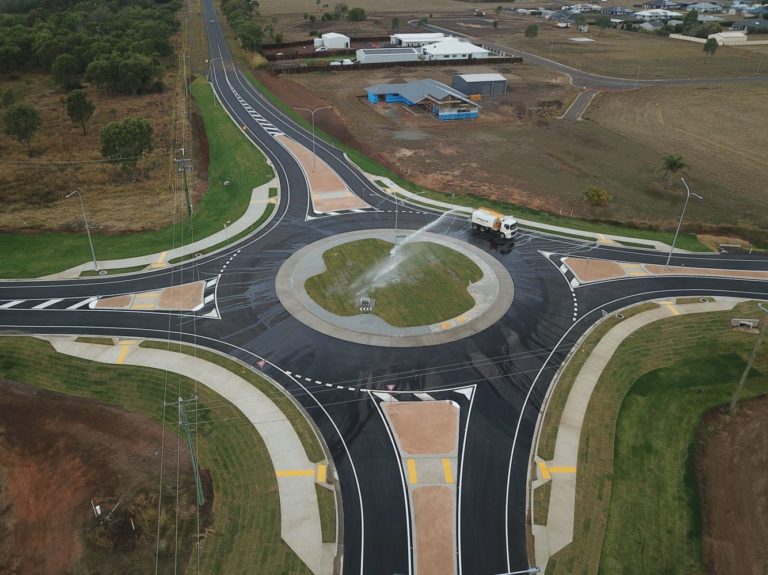 Innes Park roundabout officially opens to motorists – Bundaberg Now