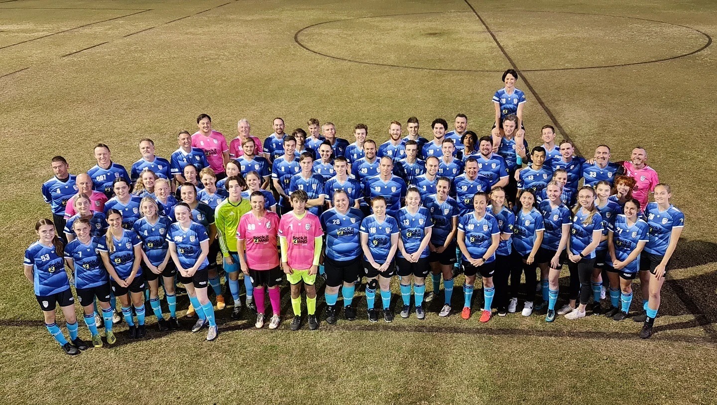 Footballers Sock it 2 MND in honour of Val – Bundaberg Now