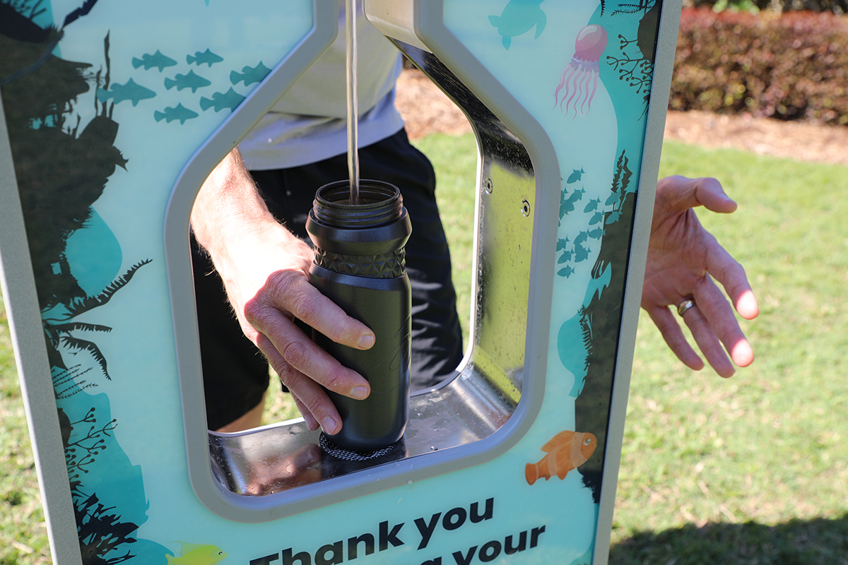 Water bottle refill station helps reduce single-use plastic – Bundaberg Now