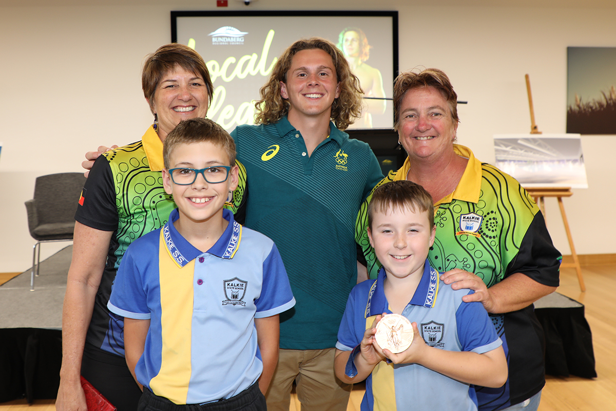 Olympian Isaac Cooper welcomed home – Bundaberg Now