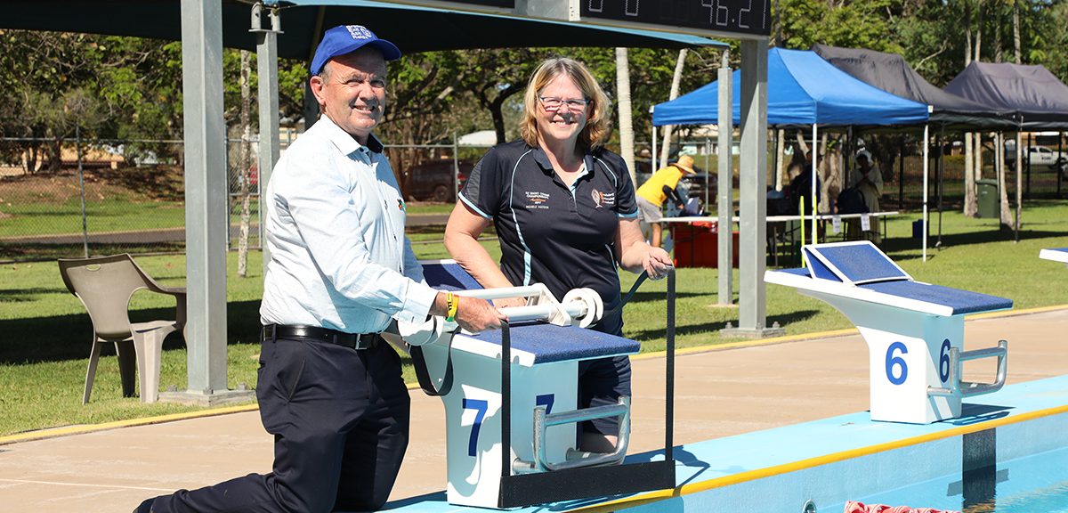 New backstroke ledges arrive in time for City of Charm – Bundaberg Now