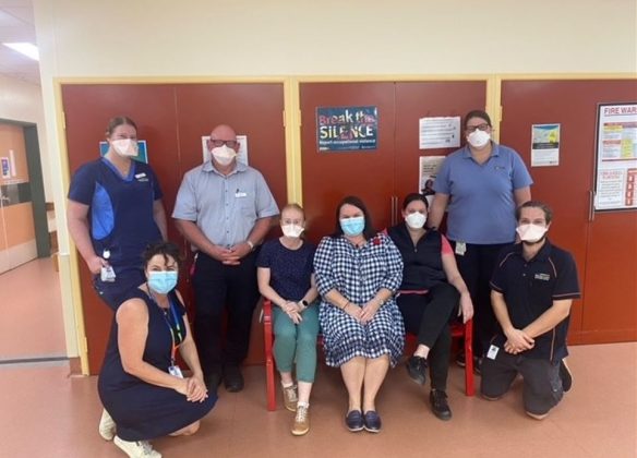 Red benches symbolise stronger stance against DFV – Bundaberg Now