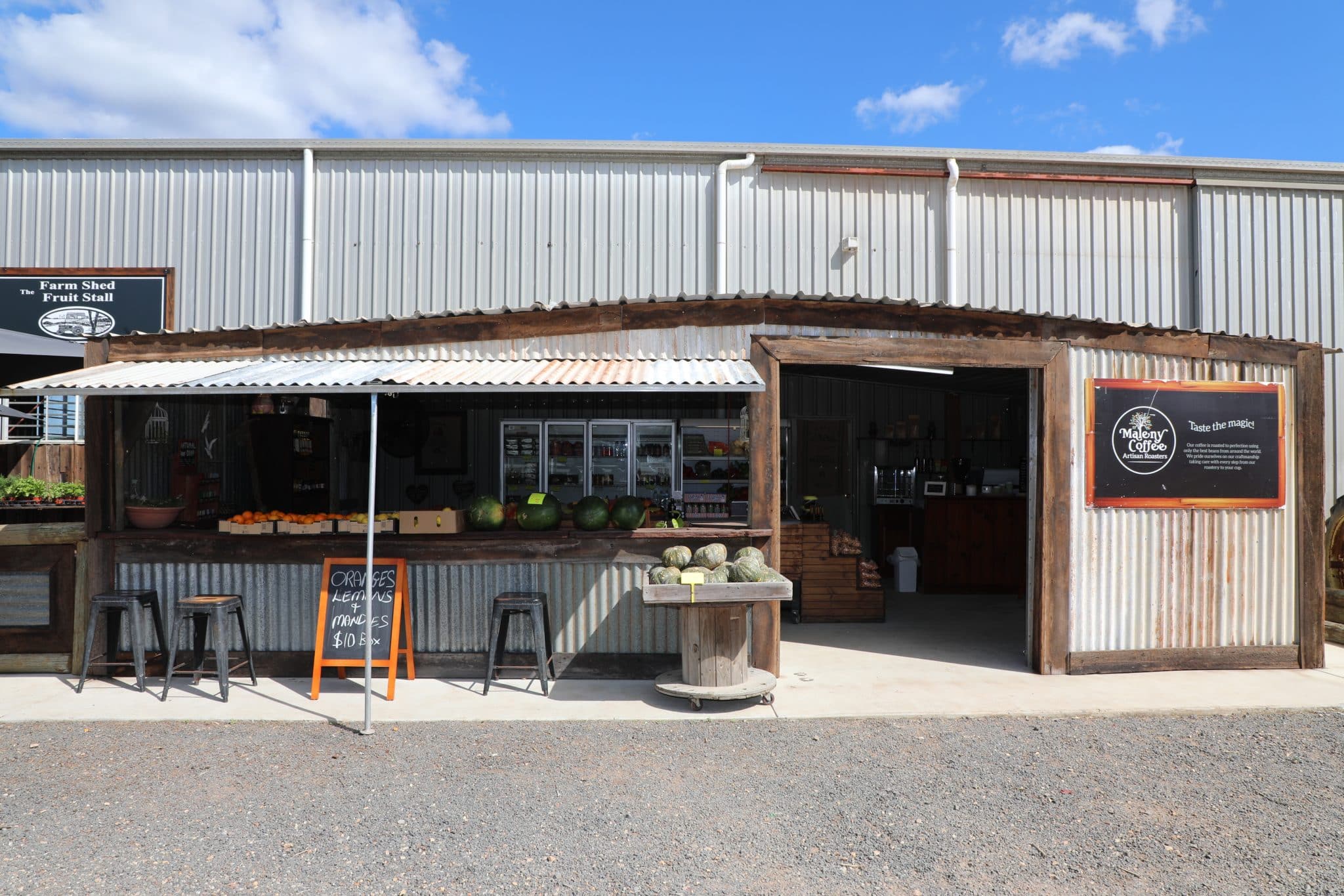 Farm Shed Fruit Stall Childers adds coffee – Bundaberg Now