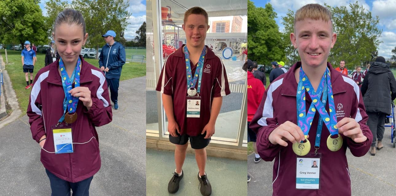 Athletes win medals at Special Olympics – Bundaberg Now