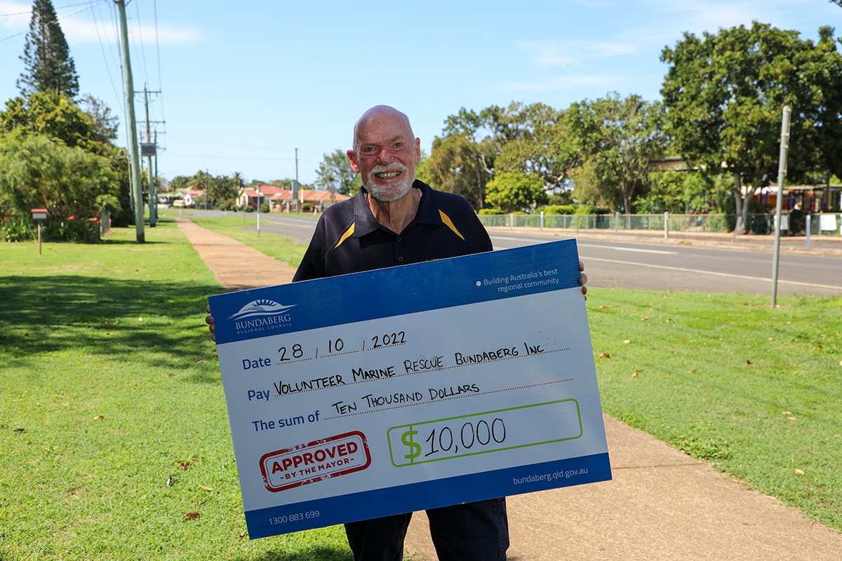 VMR donation recognises 50 years of service – Bundaberg Now