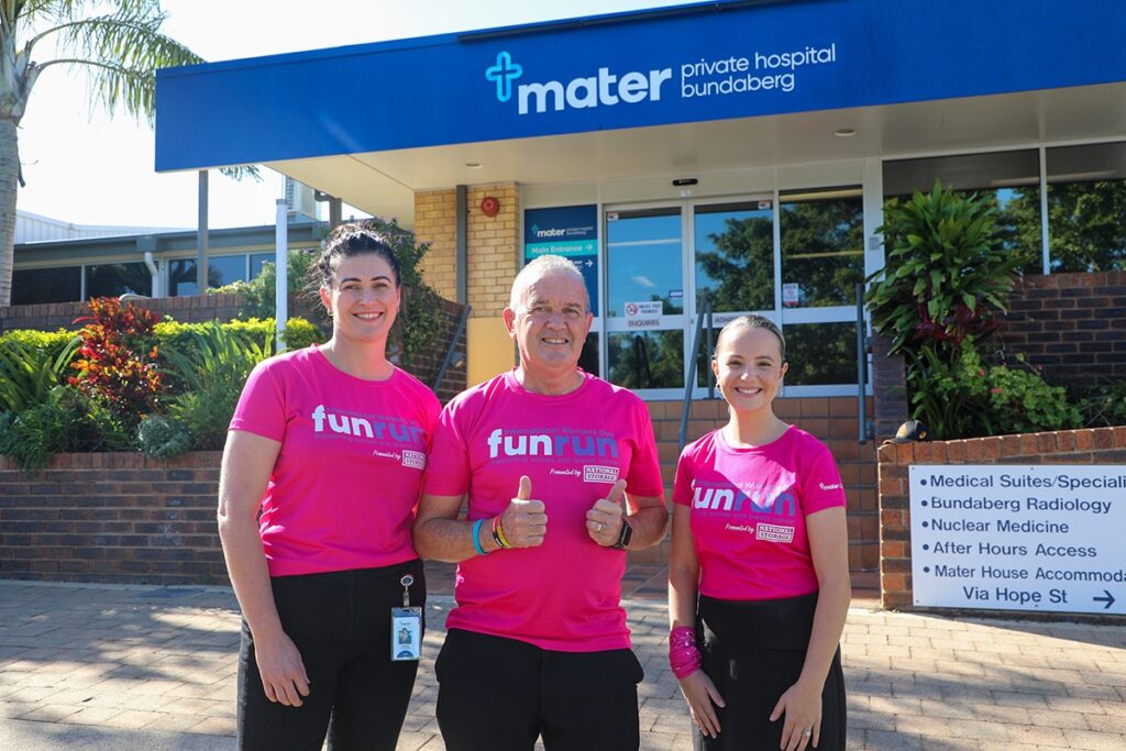 Go pink and pound pavement for Mater Fun Run – Bundaberg Now