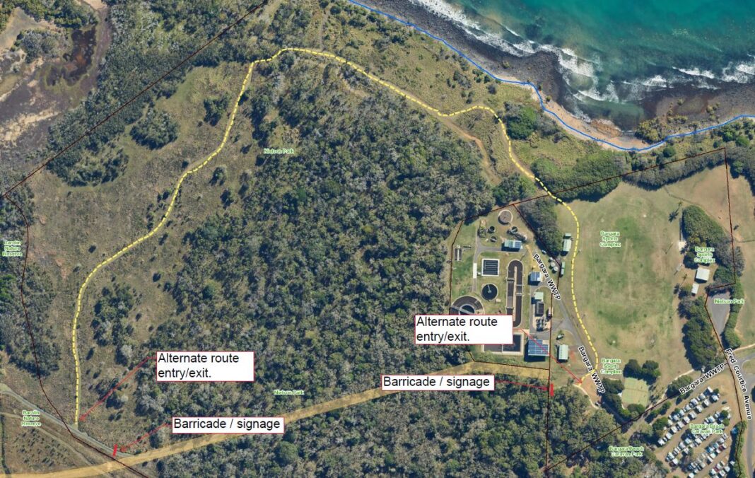 Alternate route for Turtle Trail users – Bundaberg Now