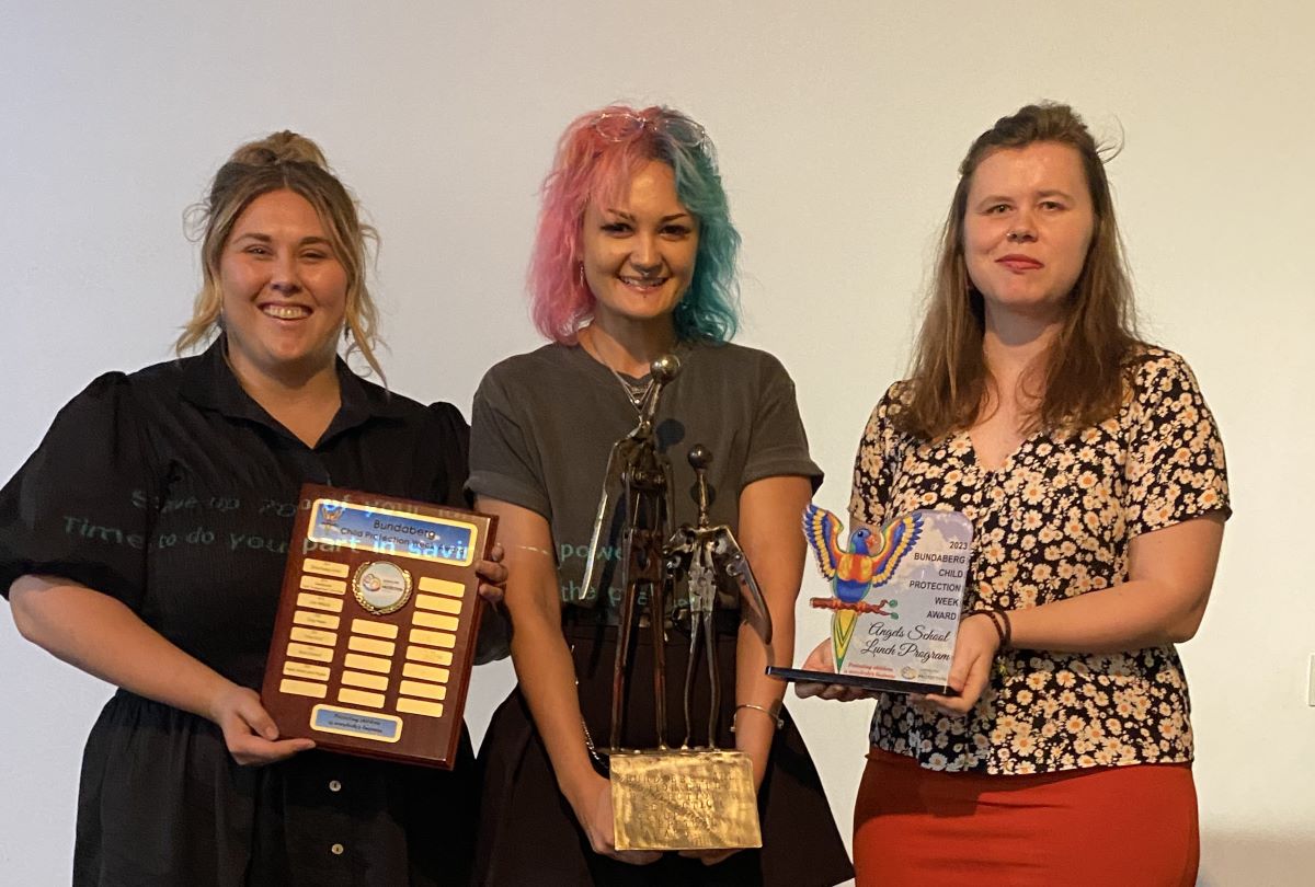 Angels School Lunch Program wins CPW Award – Bundaberg Now