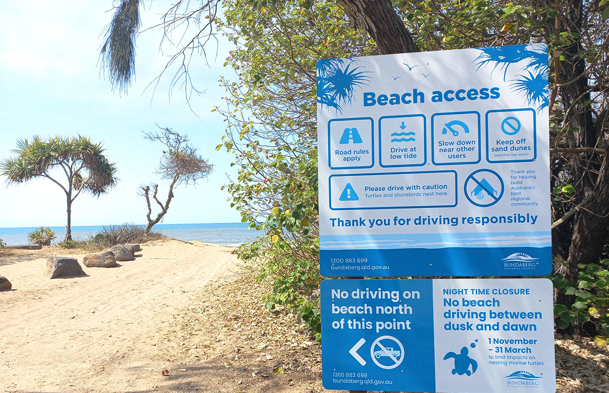Restricted vehicle access in turtle season trial – Bundaberg Now