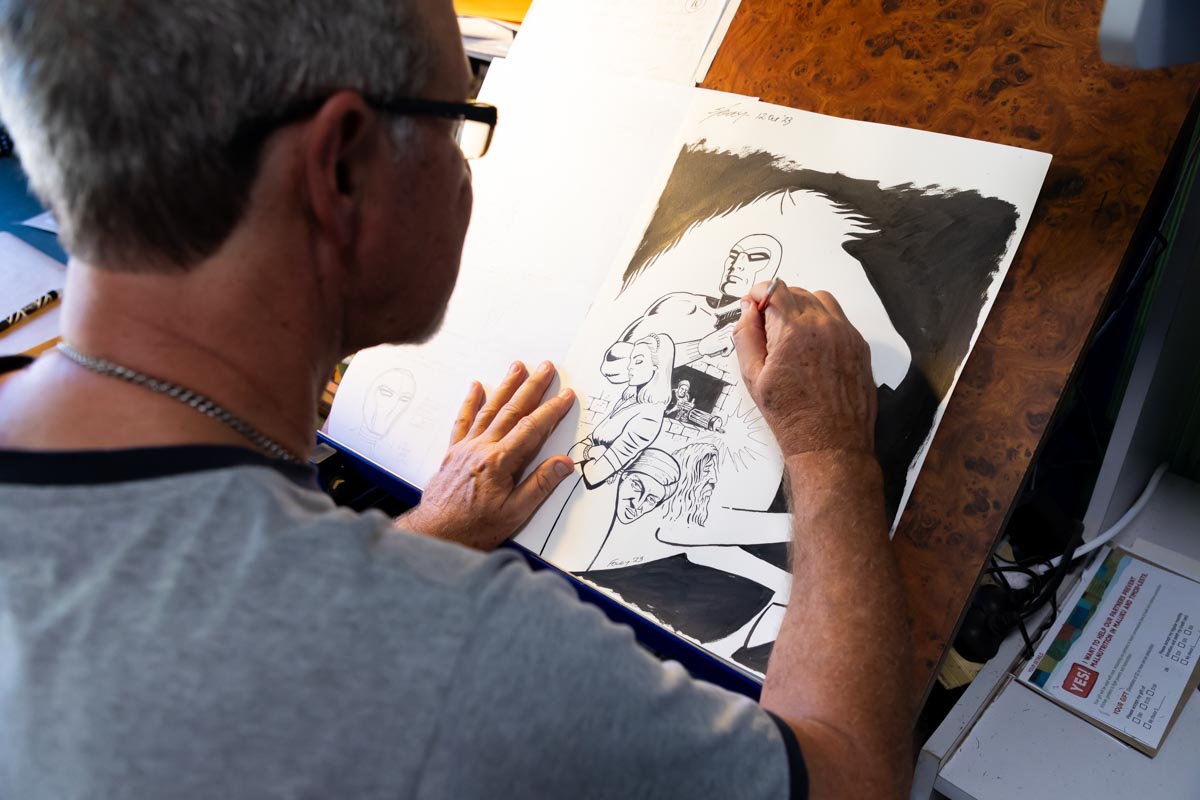 The Phantom leaps onto Gallery walls – Bundaberg Now