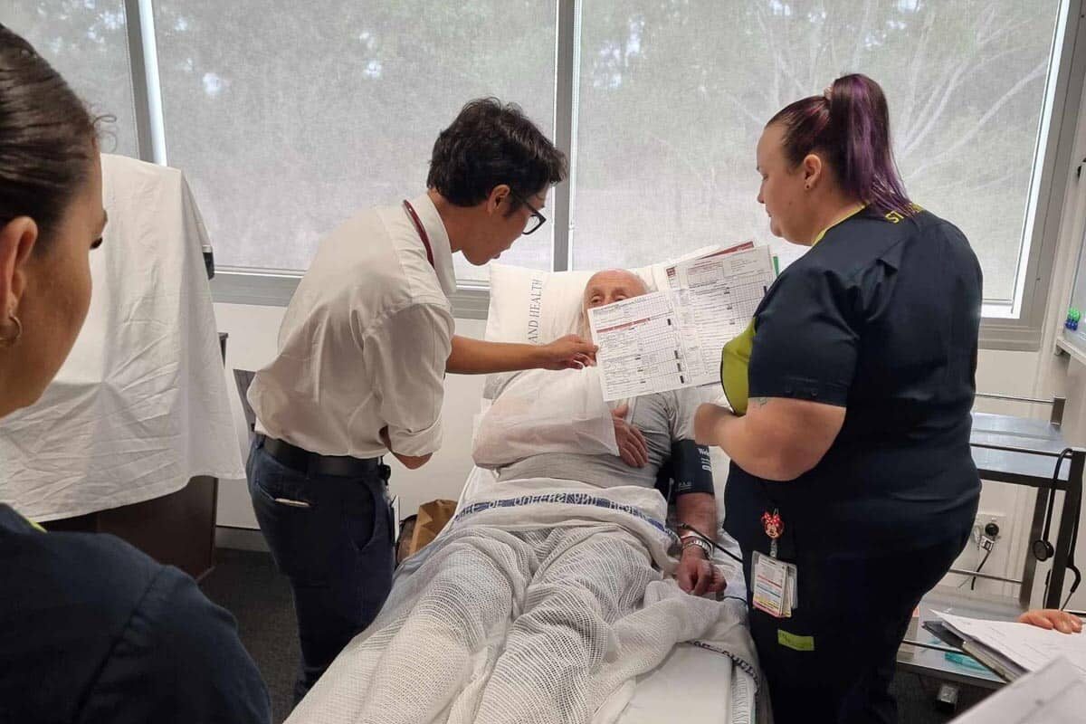 Local medical students in hospital simulation – Bundaberg Now