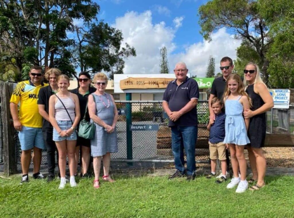 Lions Gardens renamed in honour of Ross Ridge – Bundaberg Now