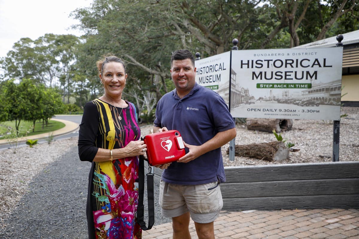 Defibrillators donated to help save lives – Bundaberg Now