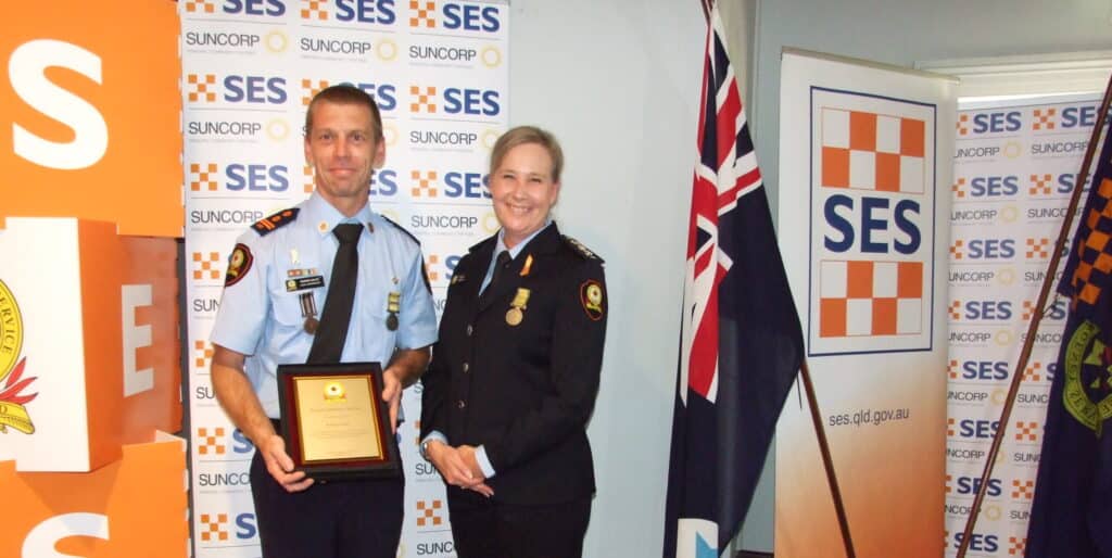 Kieran's service recognised at SES Week Awards – Bundaberg Now