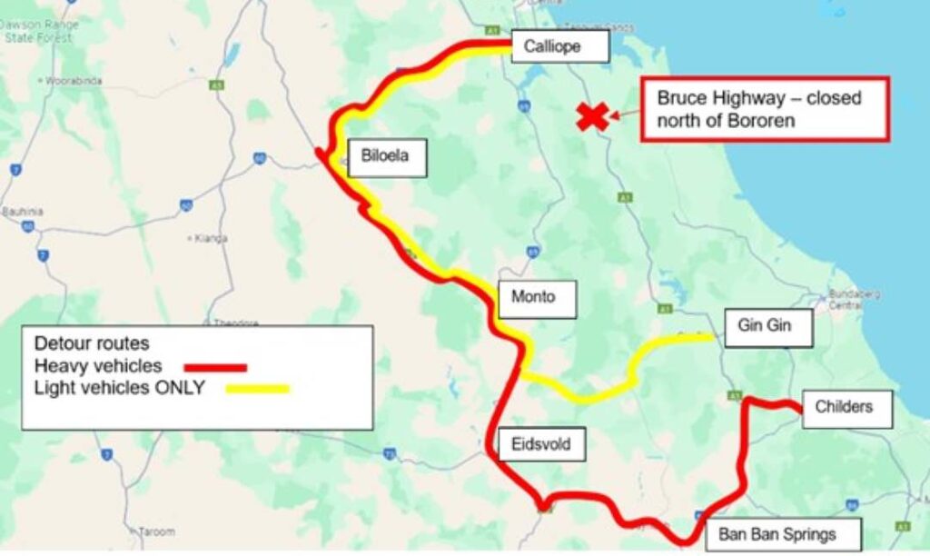 Bruce Highway update following Bororen incident – Bundaberg Now