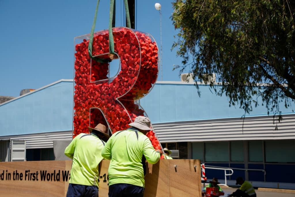 Art installation honours those who served – Bundaberg Now