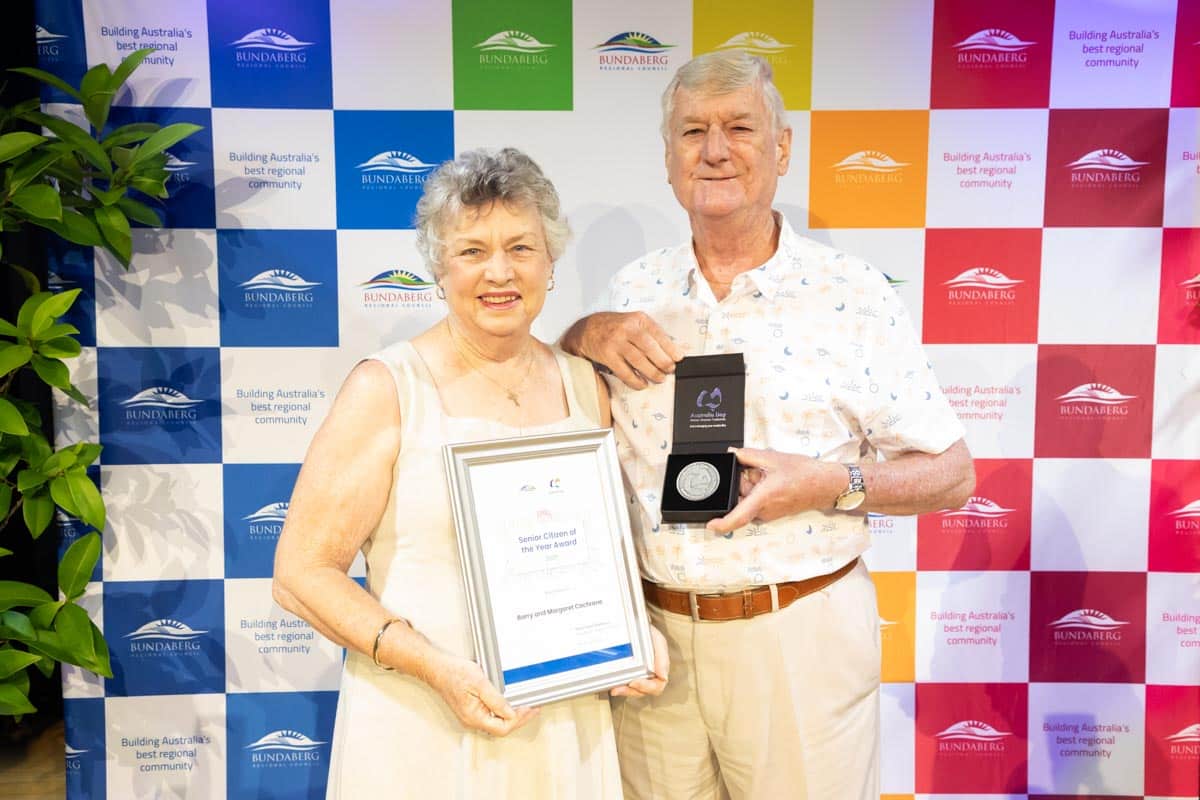 Cochranes awarded Senior Citizens of the Year – Bundaberg Now