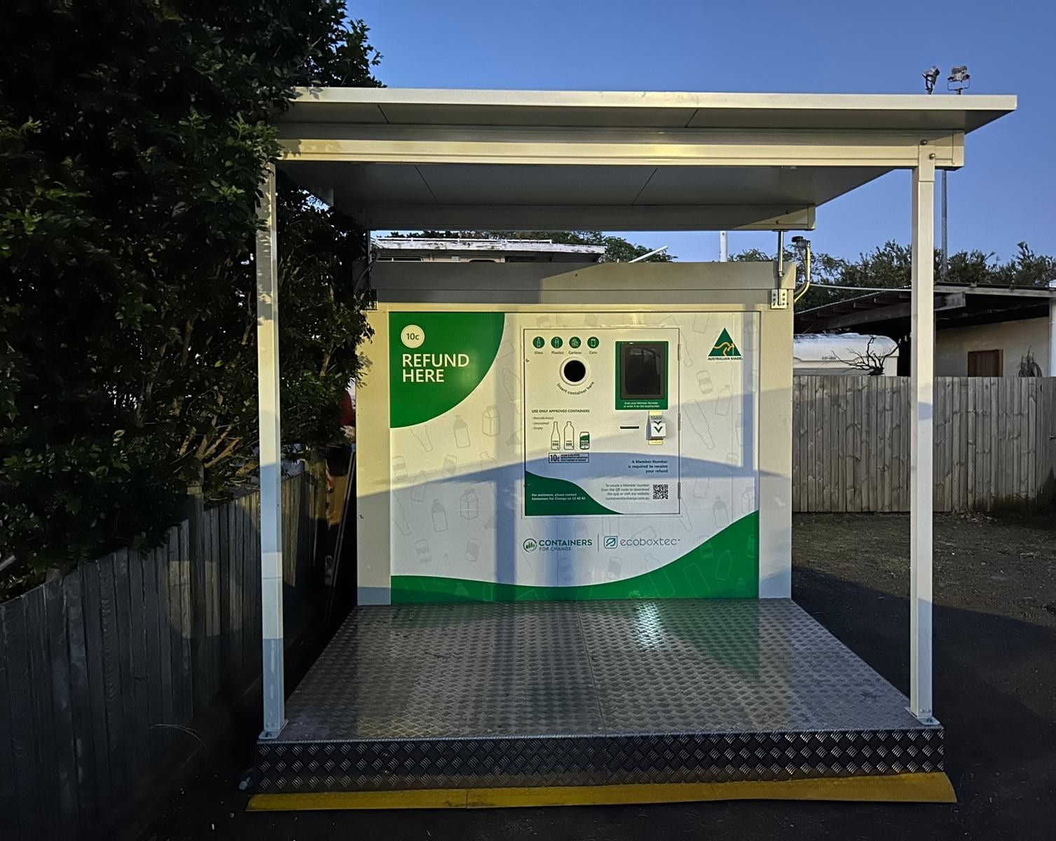 New Containers for Change vending machine – Bundaberg Now