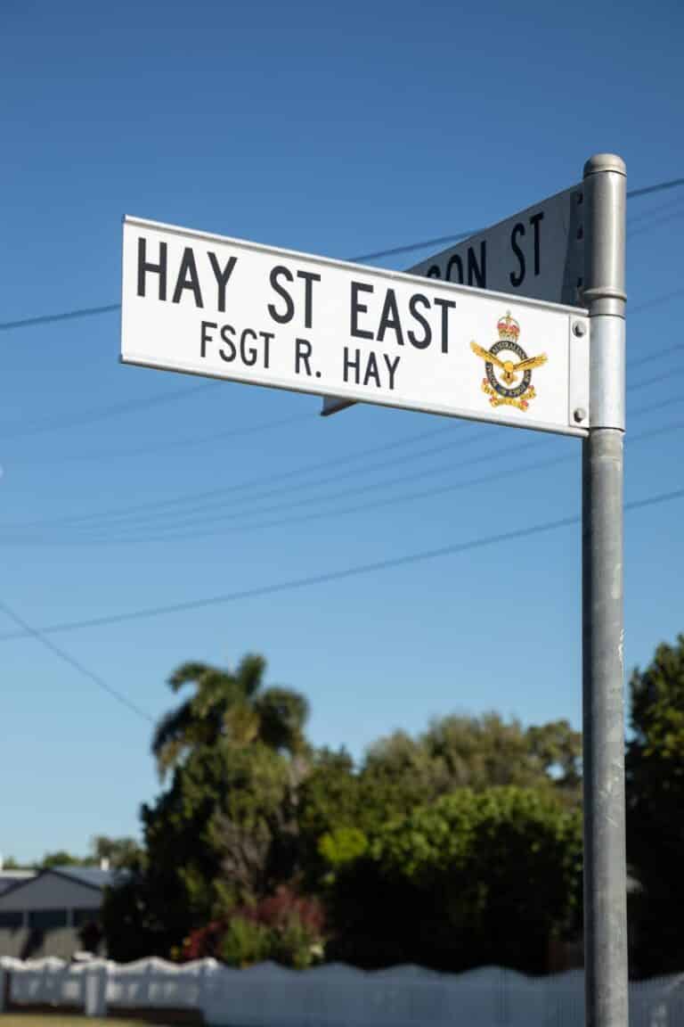 Hay Street Kepnock honours WWII pilot Roy Hay – Bundaberg Now