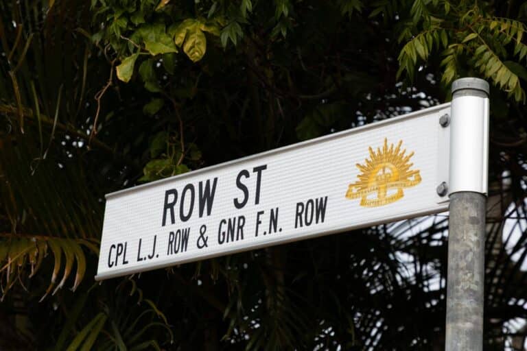 Streets of Remembrance honours Row Street – Bundaberg Now