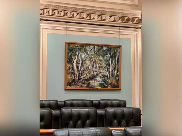 Alice’s artwork displayed in Parliament – Bundaberg Now