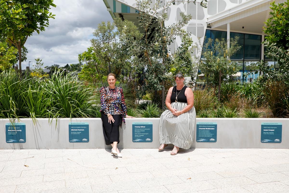 Olympic Walk honours local swim stars – Bundaberg Now