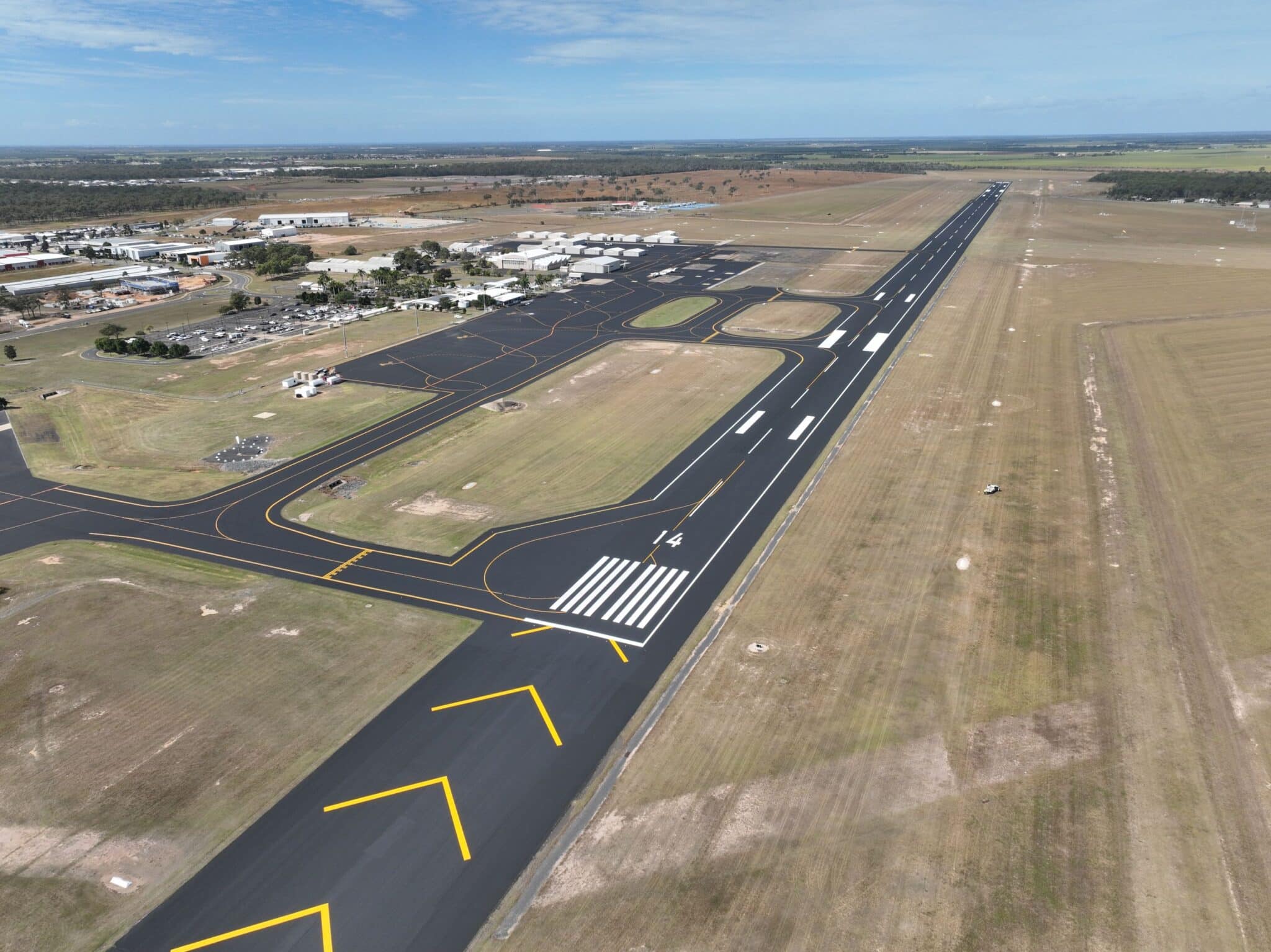 Fresh look complete for Bundaberg Airport runway – Bundaberg Now